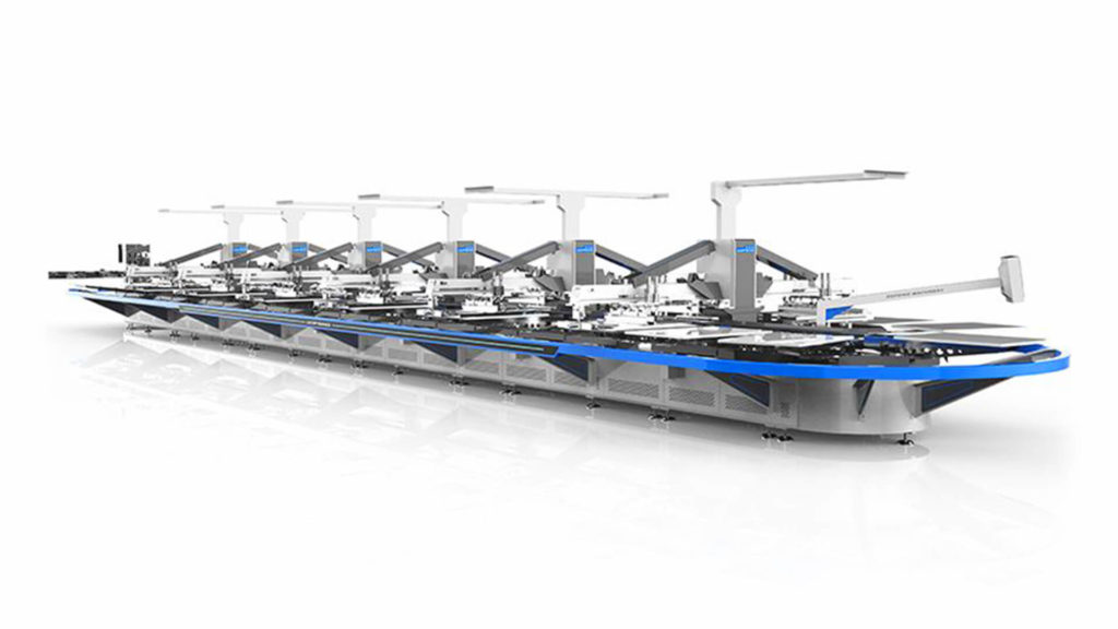 FULLY AUTOMATIC SCREEN PRINTER FOR GARMENTS - Jual Mesin Digital ...